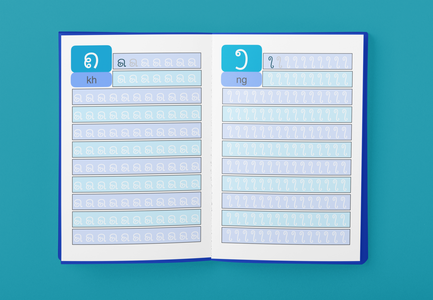 Lao Alphabet Handwriting Practice Workbook - Payhip