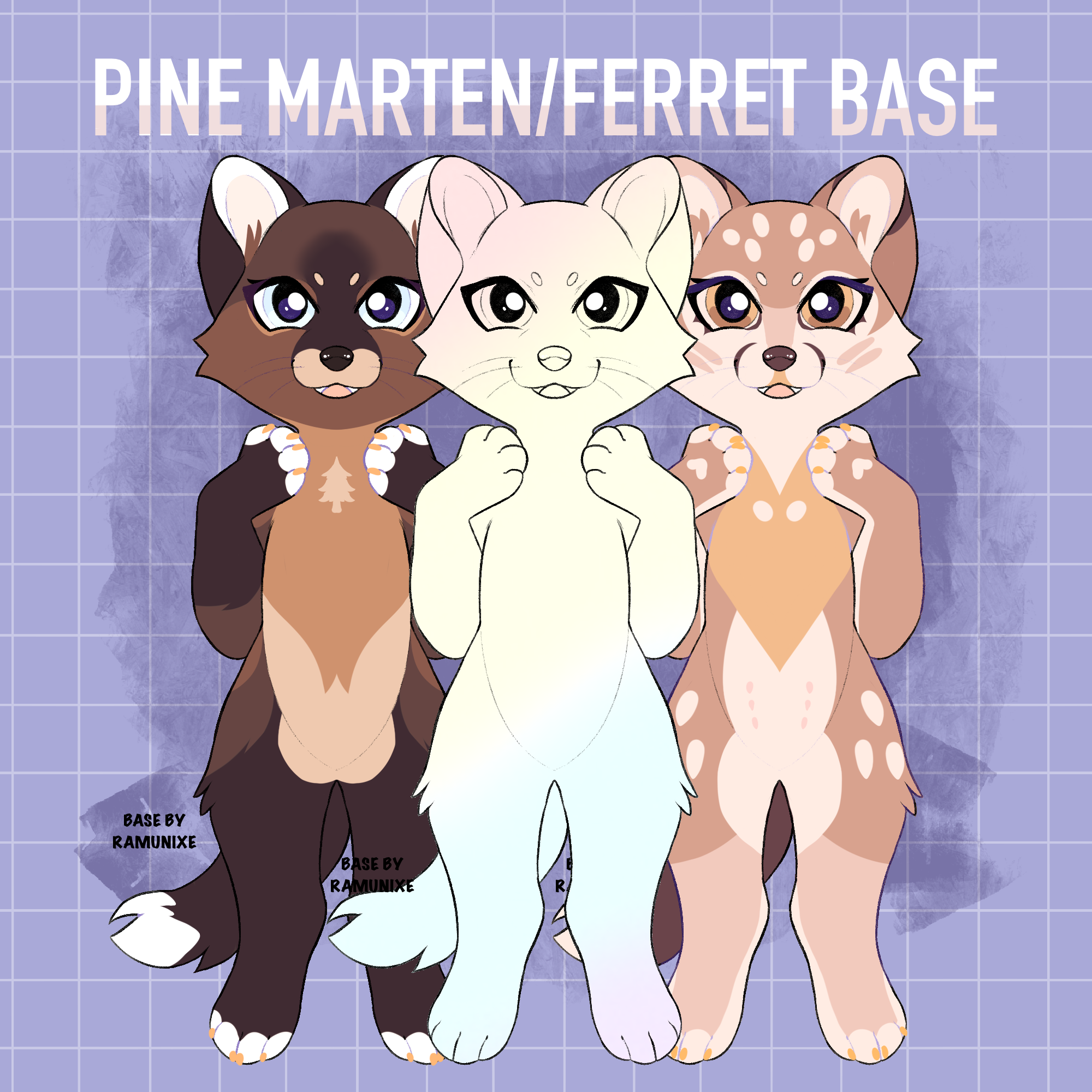 Pine Marten / Ferret Base - Payhip