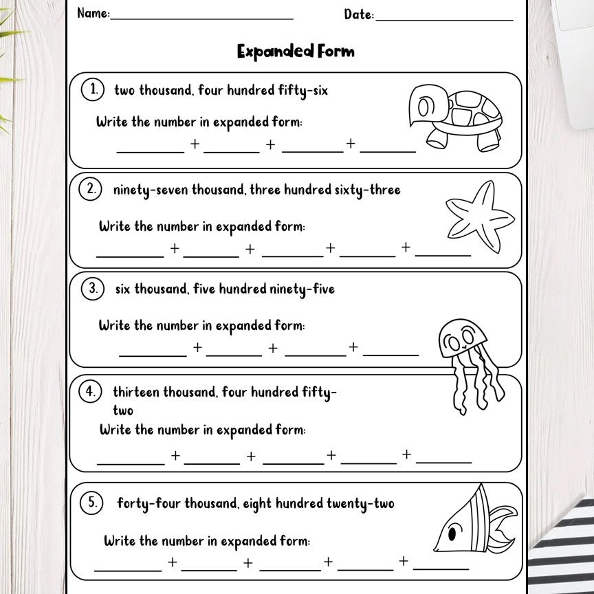 3rd Grade Math Worksheets PDF Payhip