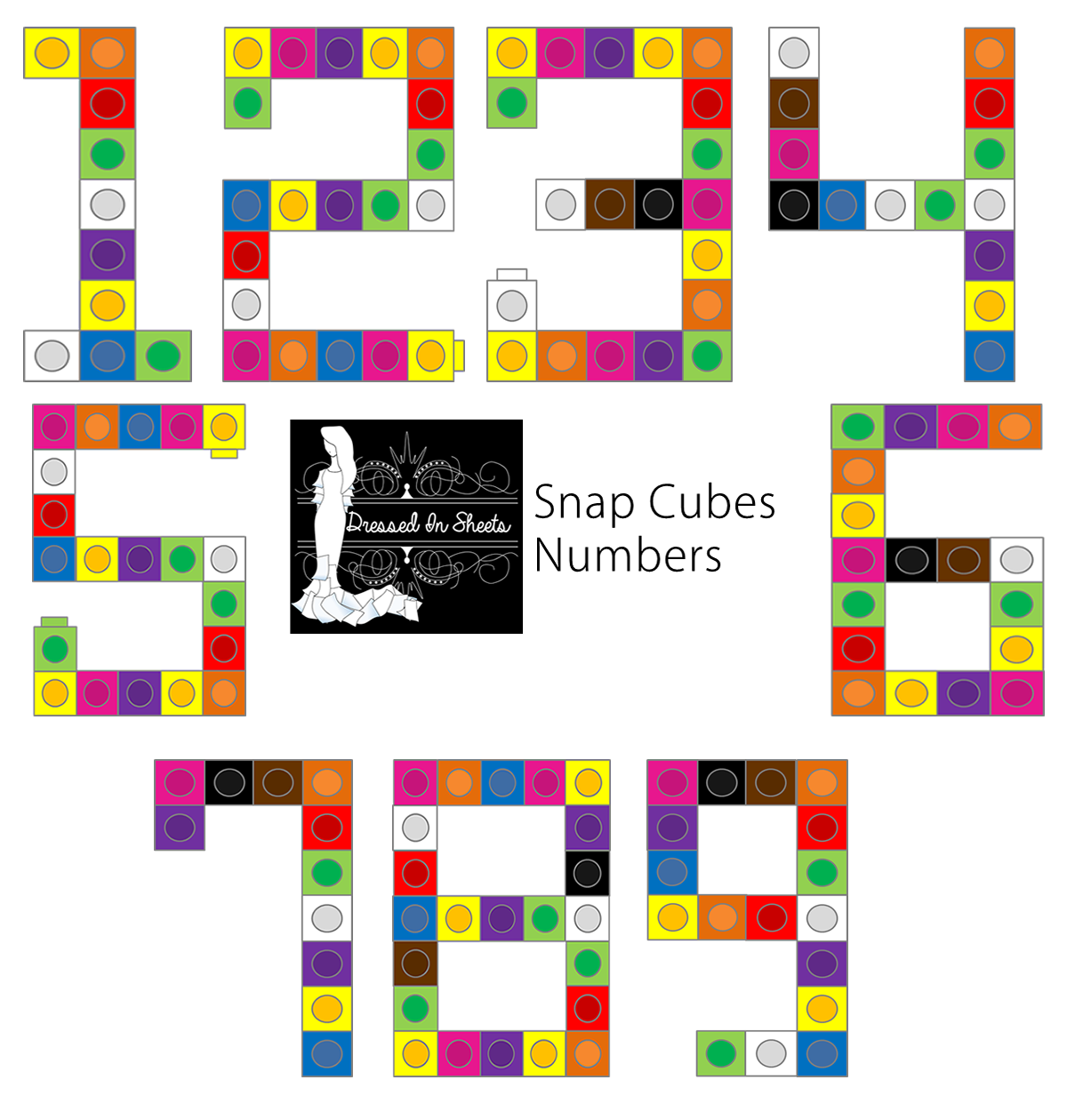 Snap Cubes Clip Art - Payhip