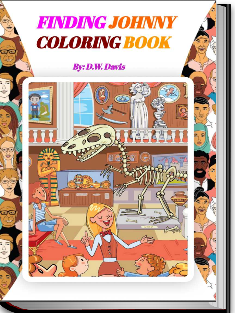 Finding Johnny Coloring Book - Payhip