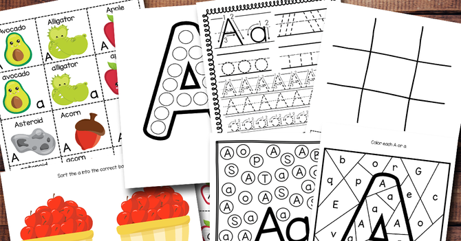 Alphabet Worksheets and Activities-MEGA PACK (300+ pages) - Payhip