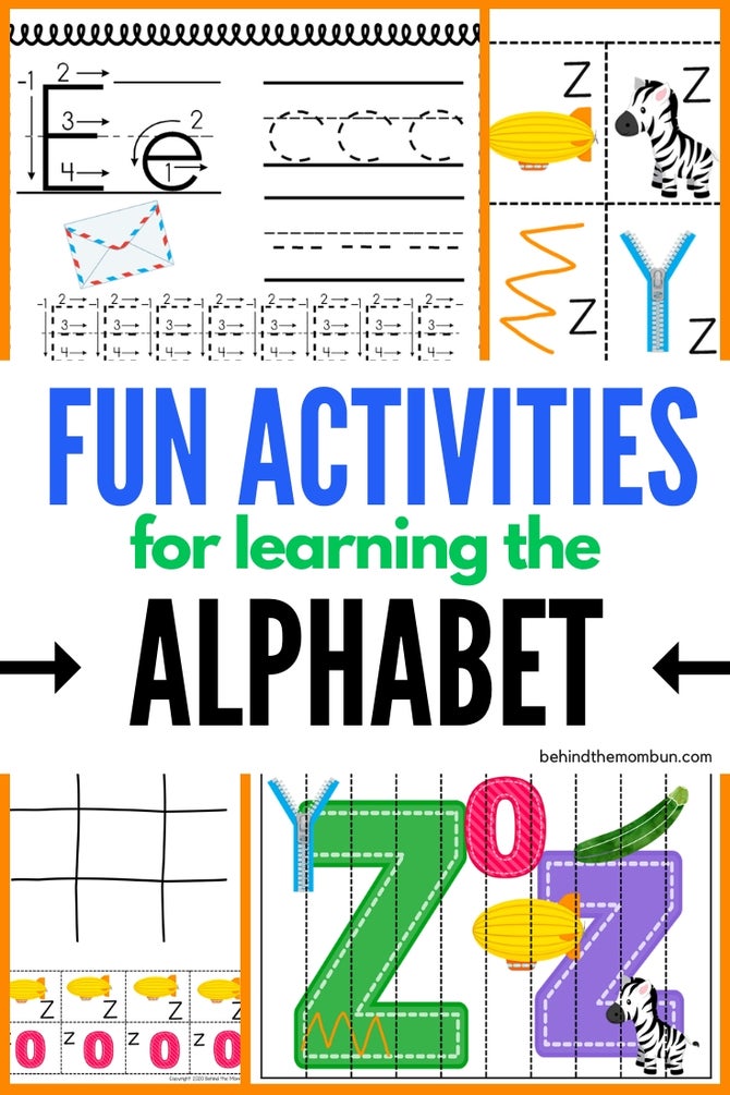 Alphabet Worksheets and Activities-MEGA PACK (300+ pages) - Payhip