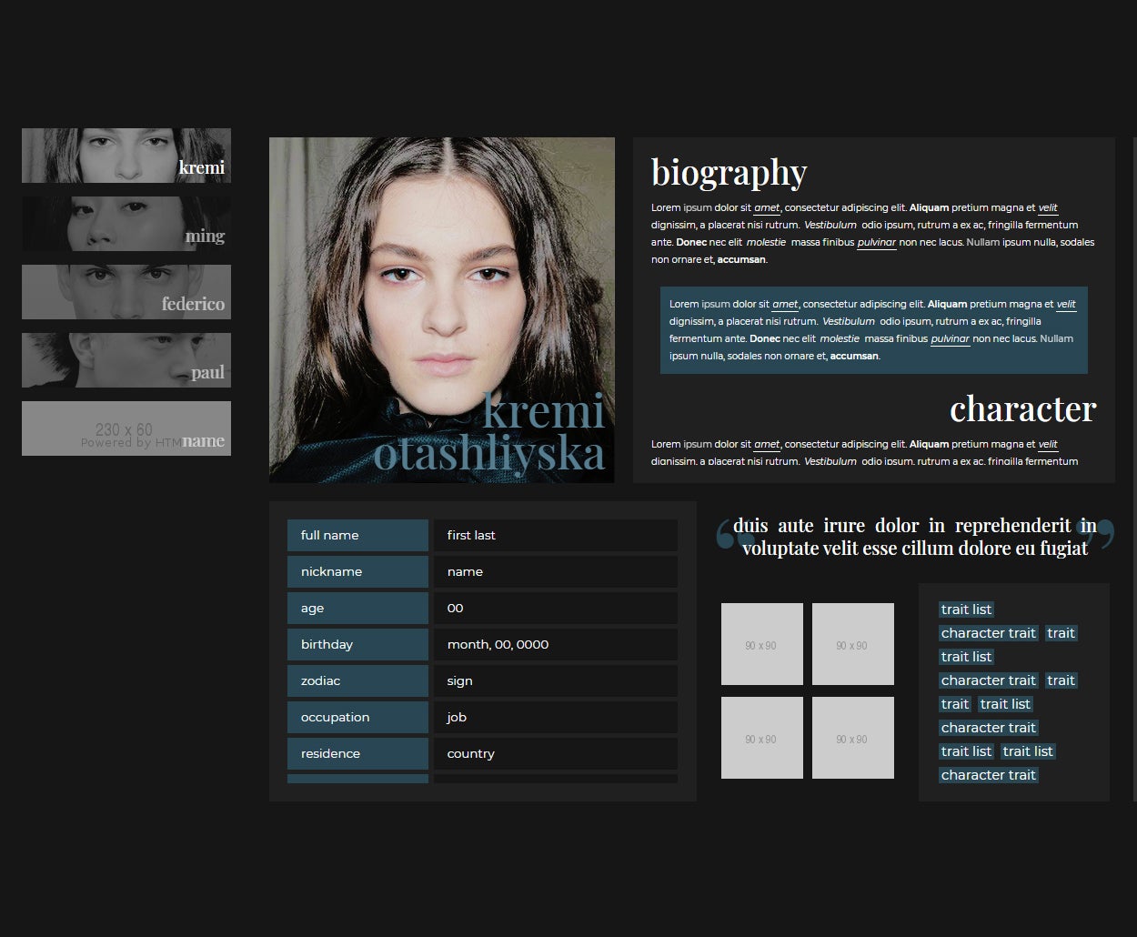 Pluto: Character Page - Payhip