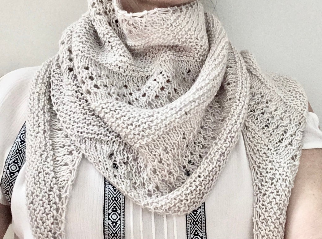 Asymmetrical Scarf Pattern/ Beginner Shawl Pattern - Payhip