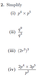 Using indices, multiplying and dividing with indices worksheet (with ...