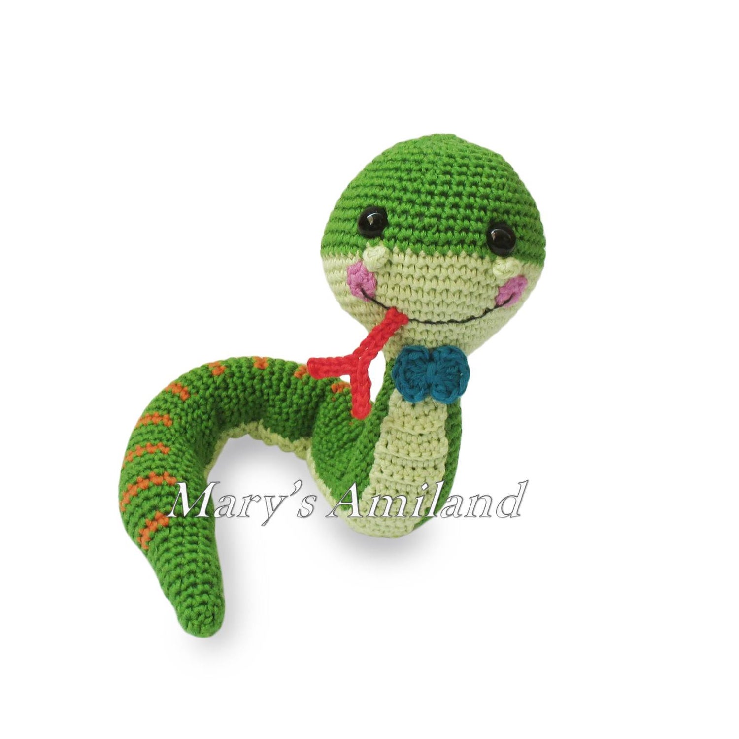 Tommy Snake The Ami - Amigurumi Crochet Pattern / schema uncinetto ...