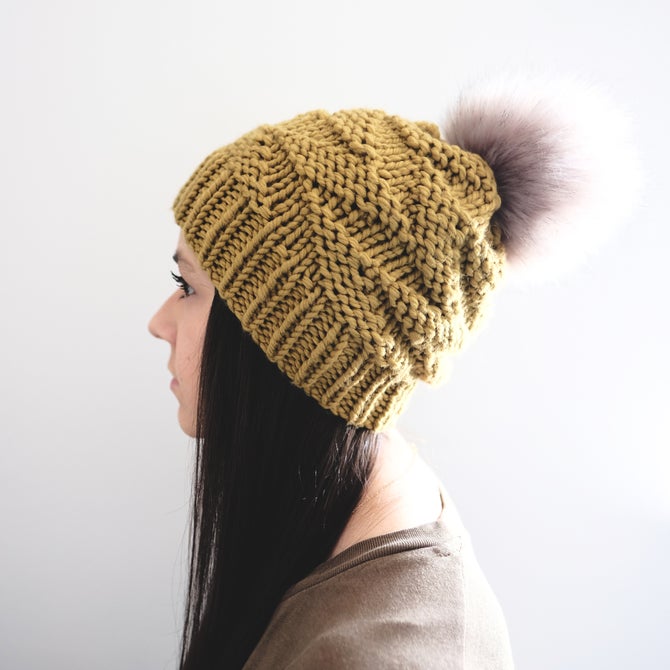 Parallelogram Hat - Knitting Pattern PDF - Payhip