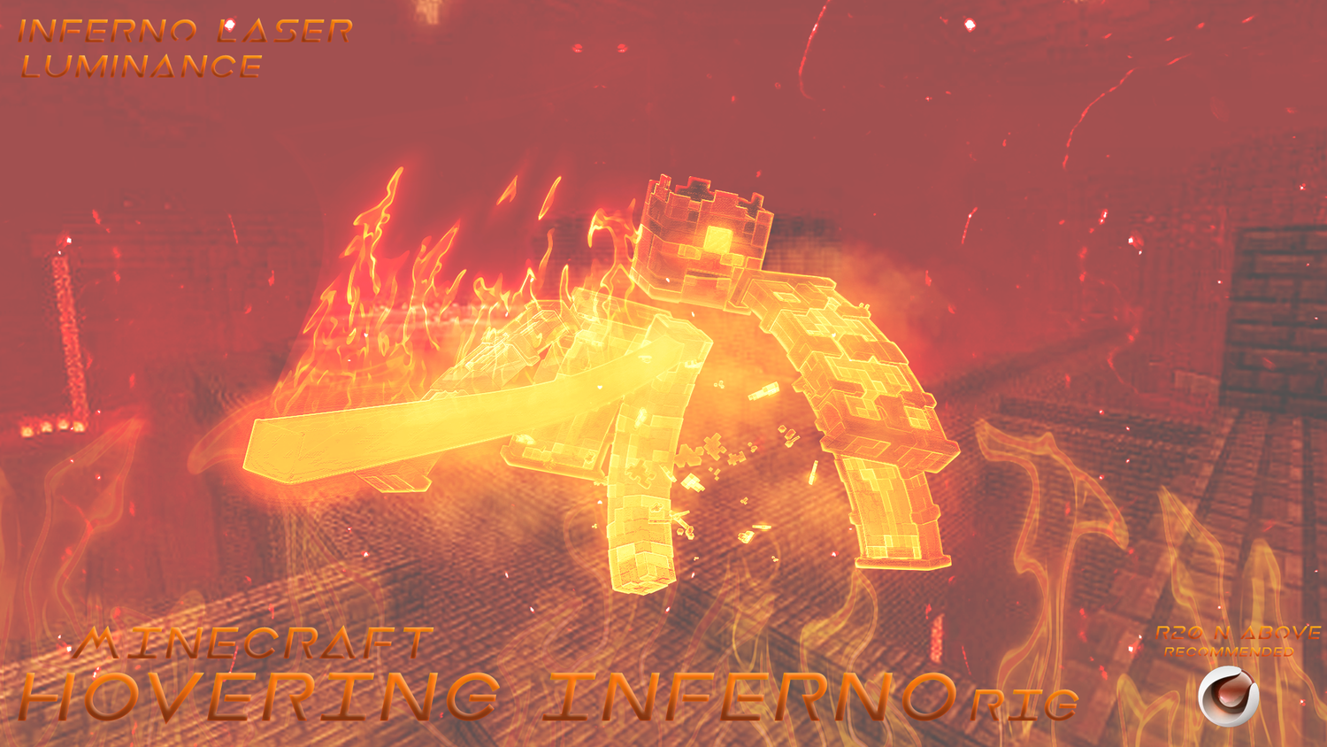 Minecraft Hovering Inferno Rig C4D - Payhip