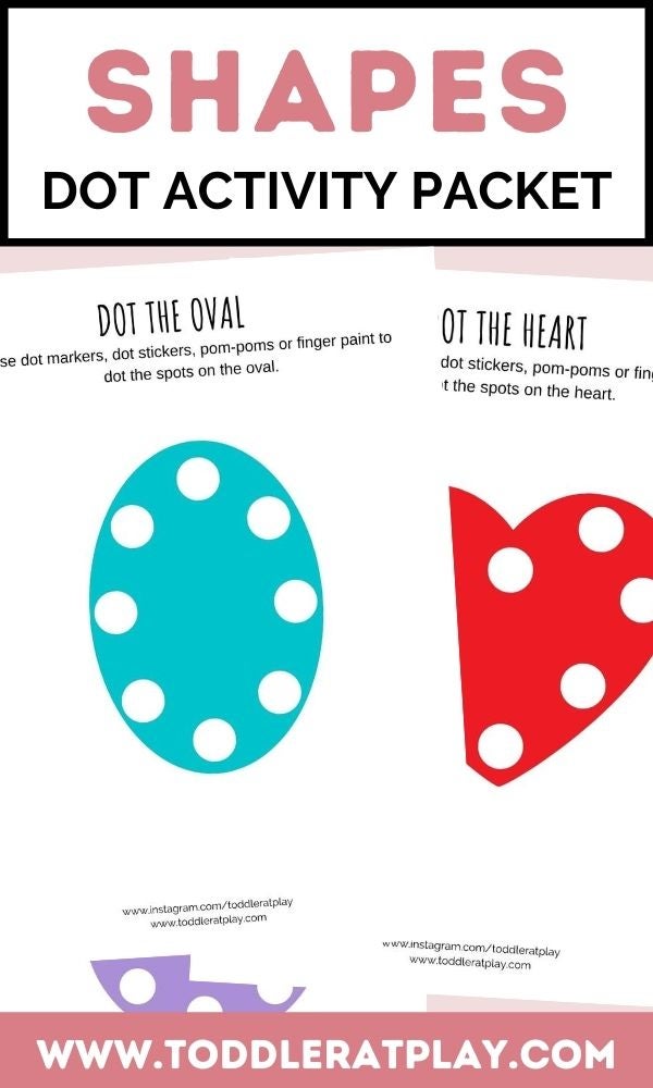 Shapes Dot Activity Packet - Payhip