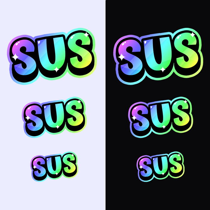 "Sus" Twitch or Discord Emote - Payhip