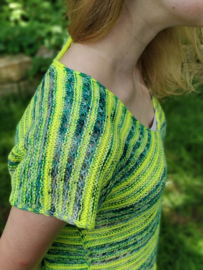 Summer Shandy Top PDF Knitting Pattern - Payhip