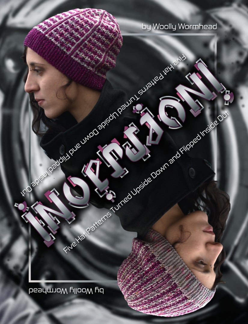 Inversion: 5 Hat patterns turned upside down and inside out - PDF knitting patterns eBook - Payhip