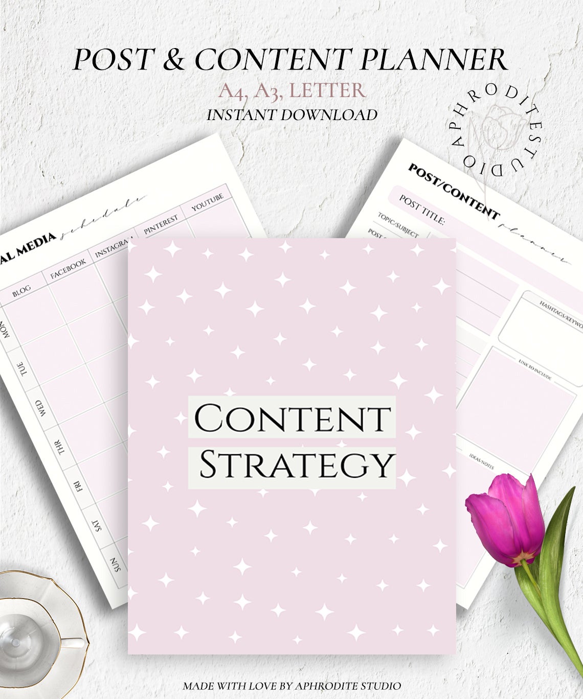 Content Strategy Planner Printable - Payhip