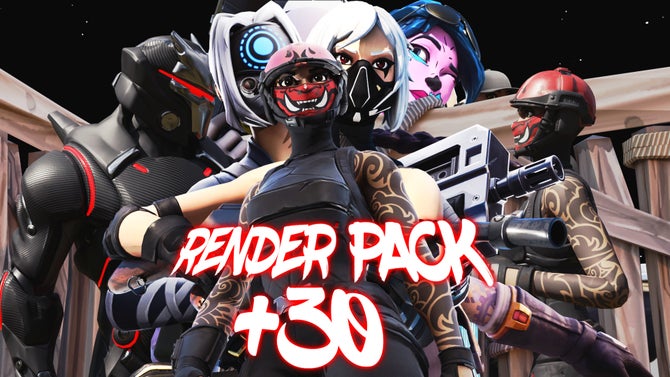 pack render fortnite 3d by ryser. - Payhip