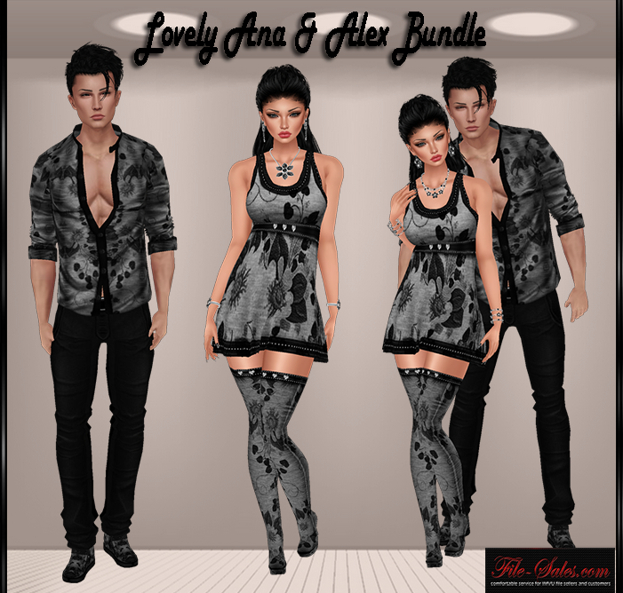 QH - V7 Lovely Ana & Alex Couple Bundle - Payhip