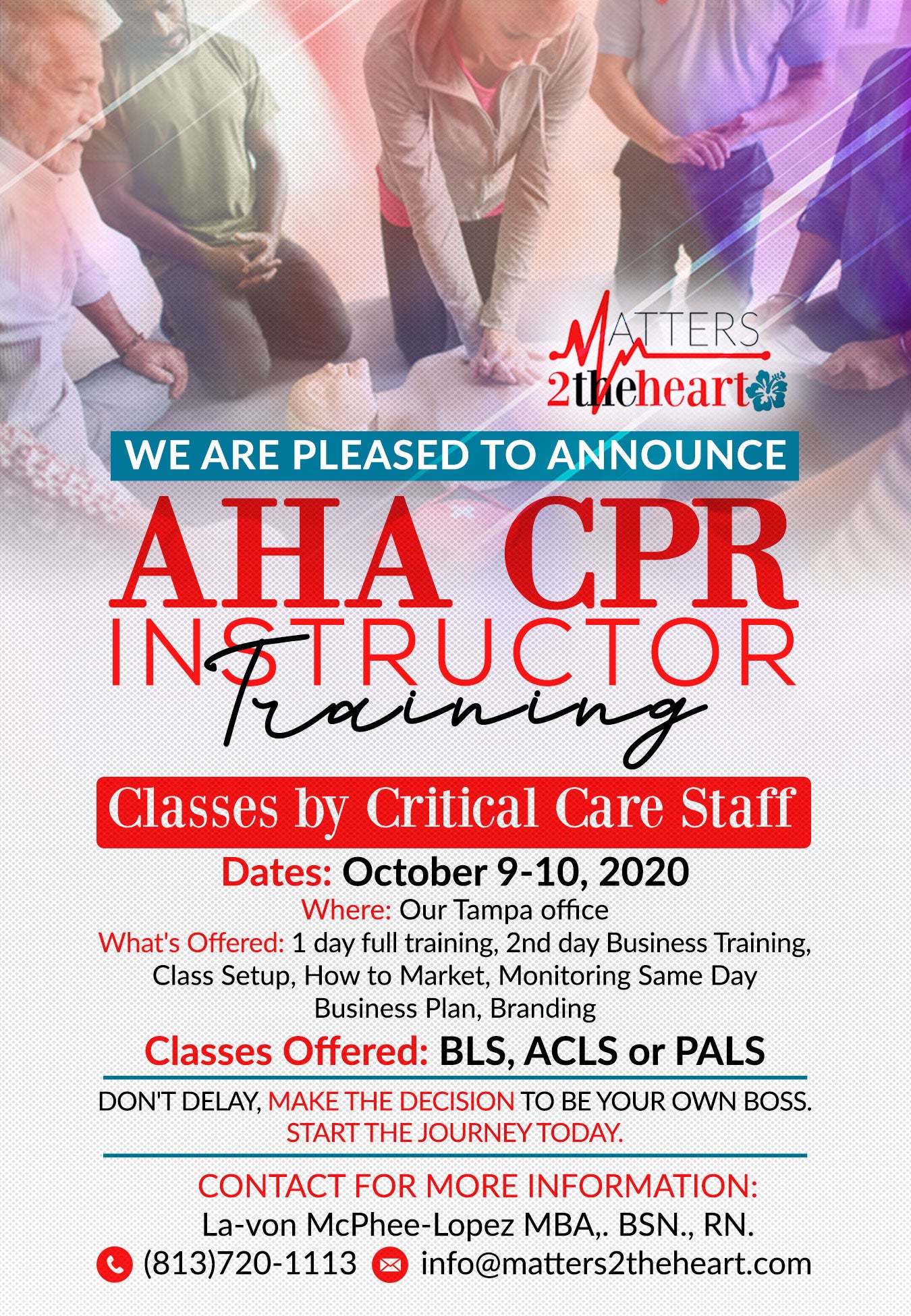AHA CPR Instructor Training Tampa Full pymt - Payhip