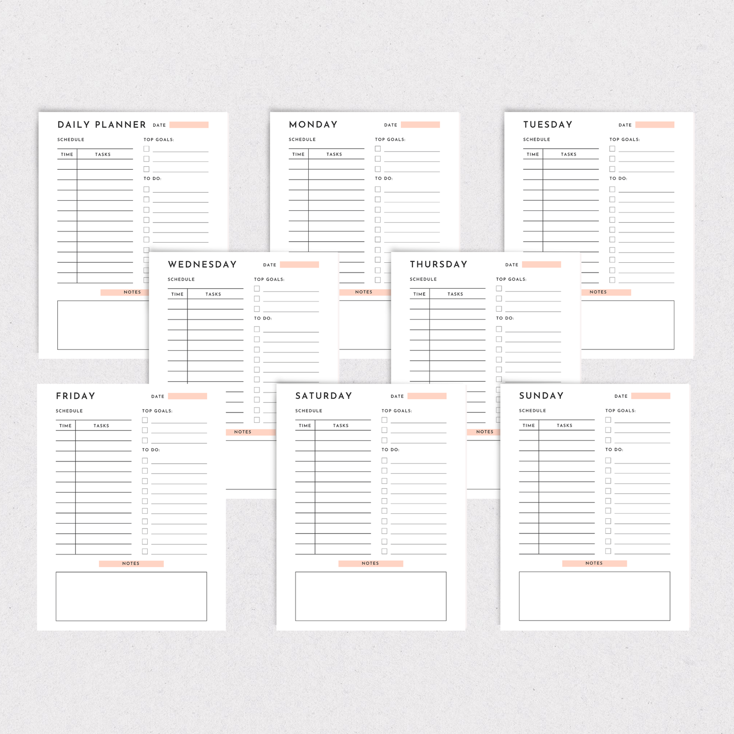 Printable Planner Bundle - Payhip