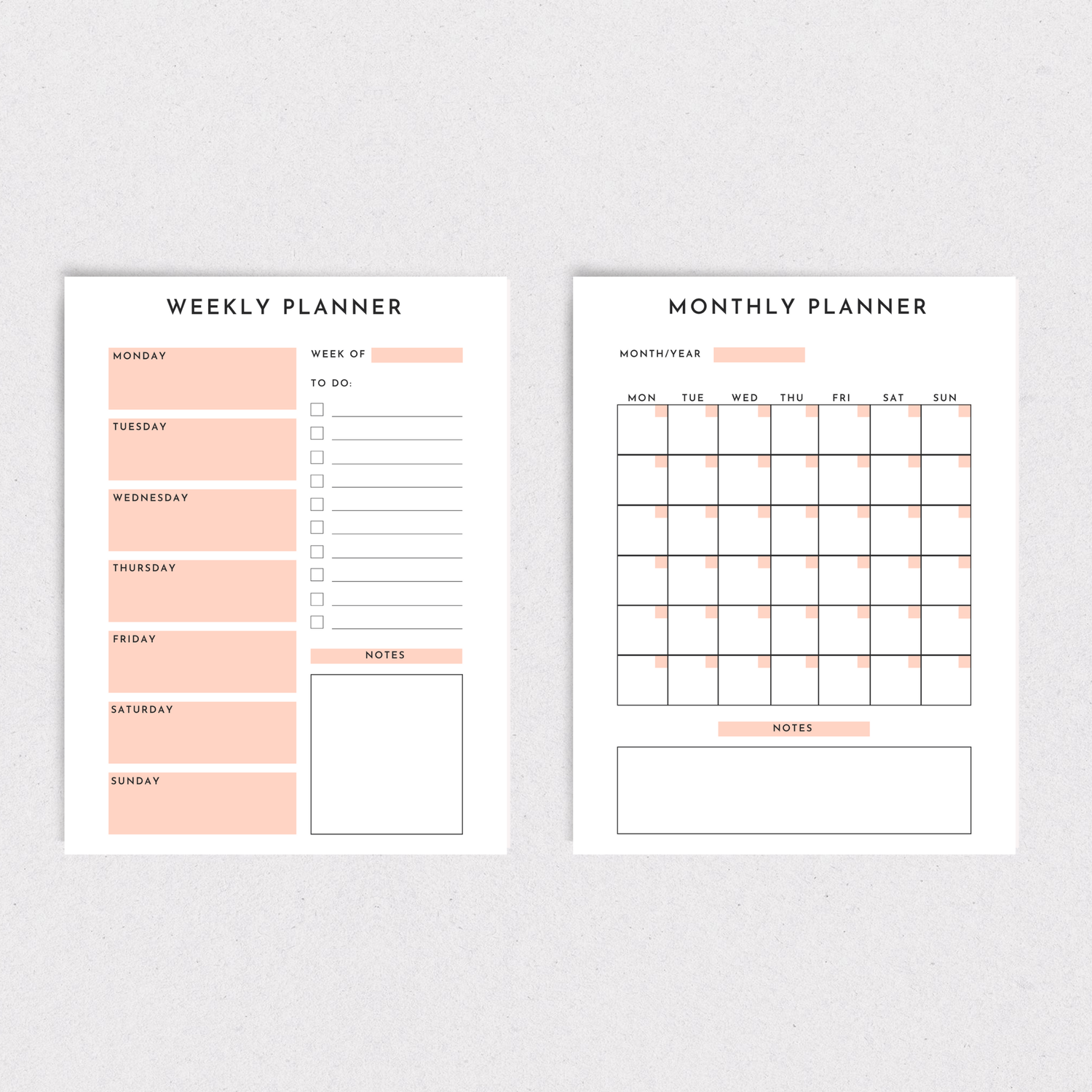Printable Planner Bundle - Payhip