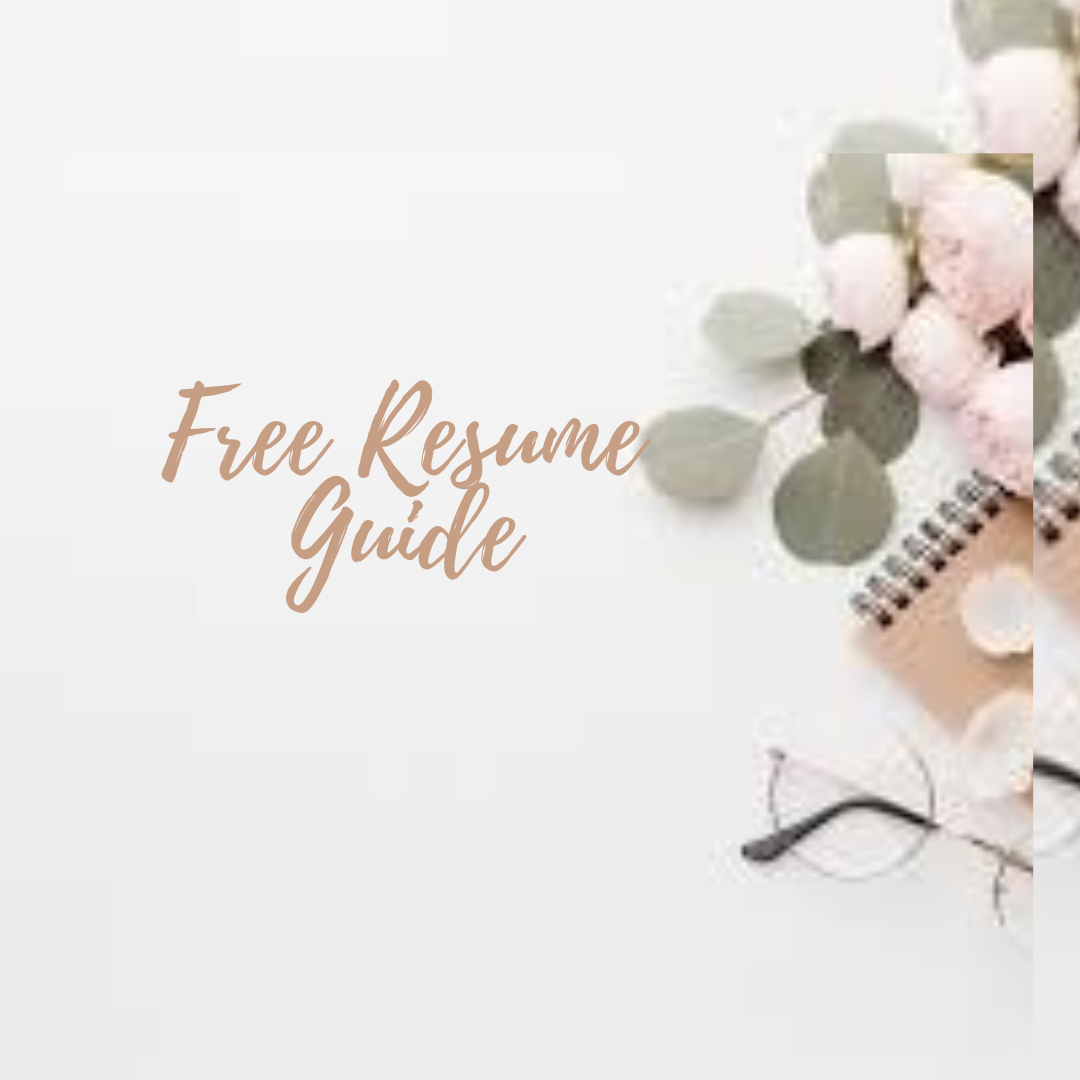 Free Resume Guide - To write your own Resume - Payhip