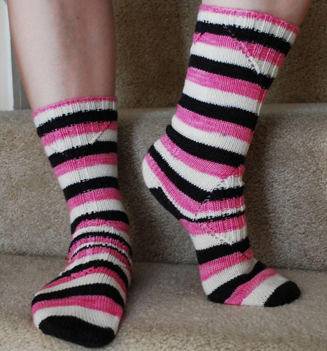 Diamond Divide Socks - Payhip