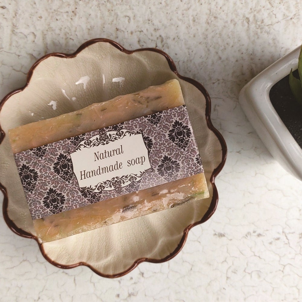 Soap Wrap Label, Handmade Soap Wrapper Label DIY Soap Packaging 3*21CM ...