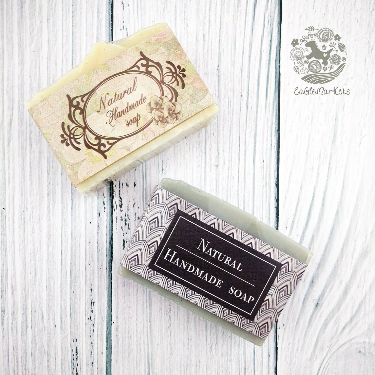 Soap Wrap Label, Handmade Soap Wrapper Label DIY Soap Packaging 100PCS ...