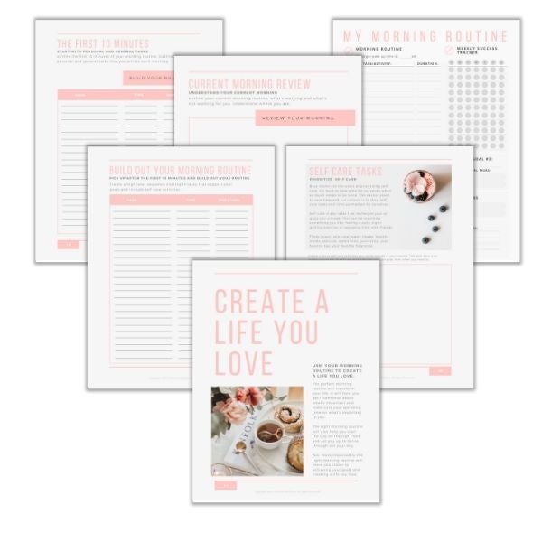 Morning Routine Workbook_offer - Payhip