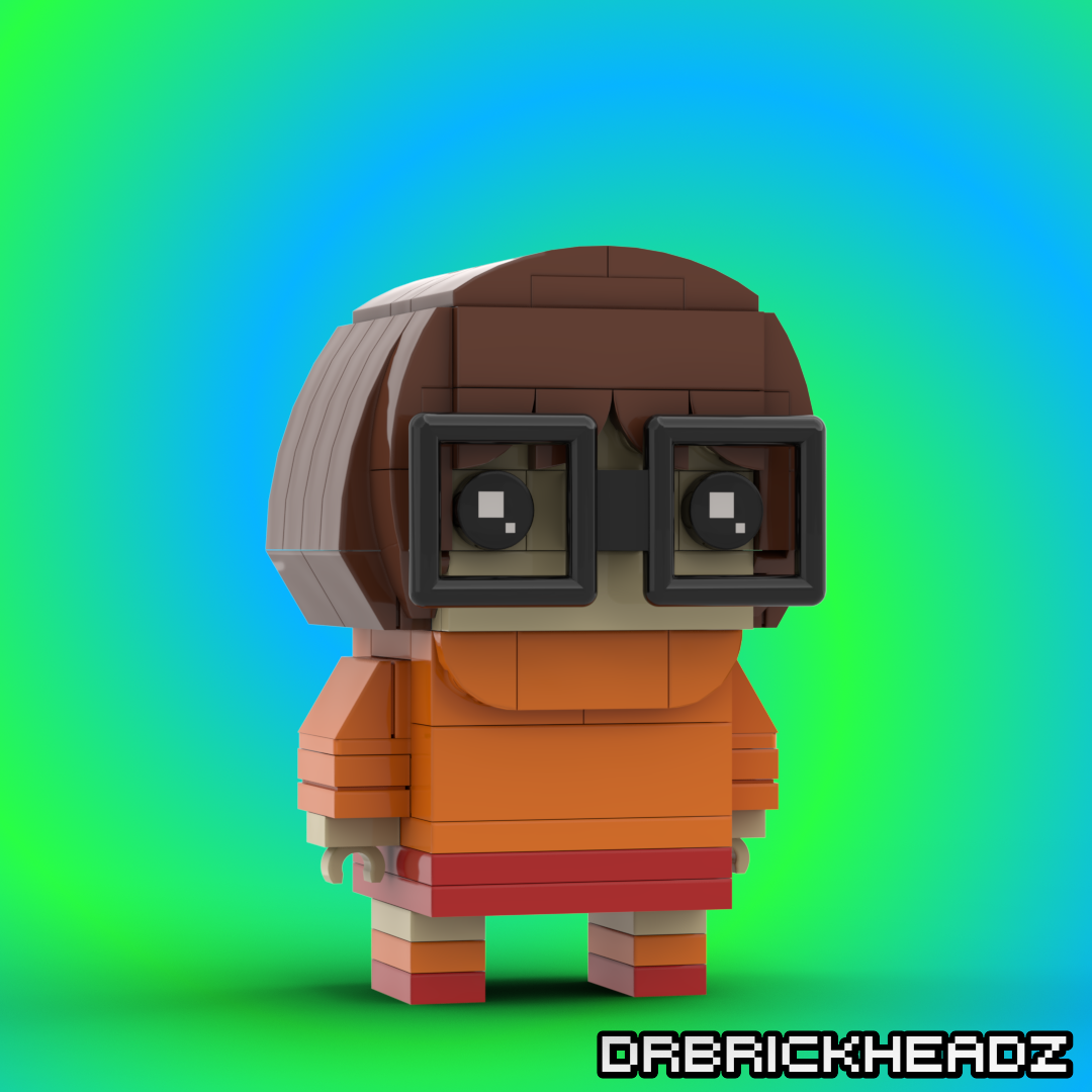 Velma (Scooby Doo) Custom Brickheadz Instructions - Payhip