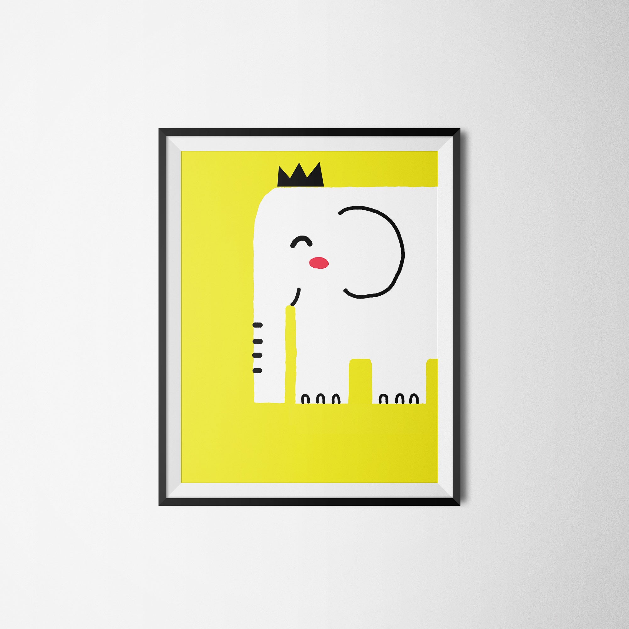 Print yellow elephant - Payhip