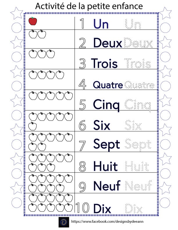 Activité de la petite enfance - Francais - Payhip