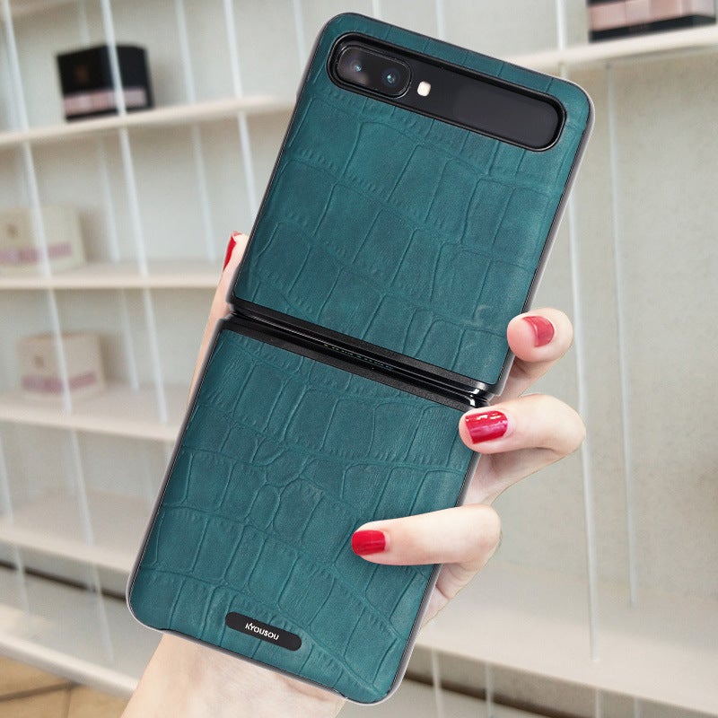 Hot New Samsung Galaxy ZFlip Cover Case Leather Colors Pattern ...