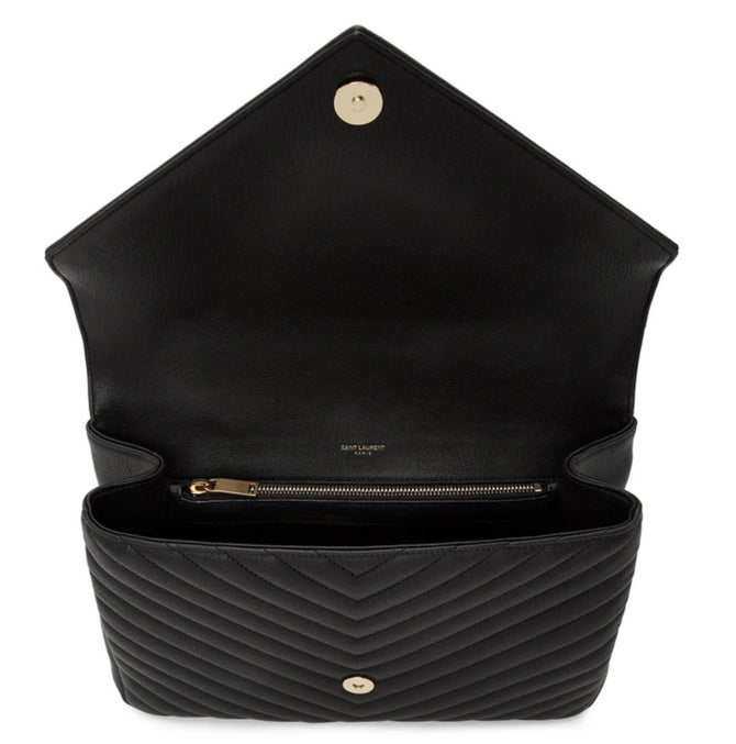 Yves Saint laurent | YSL envelope female chevron chevron | YSL vintage ...