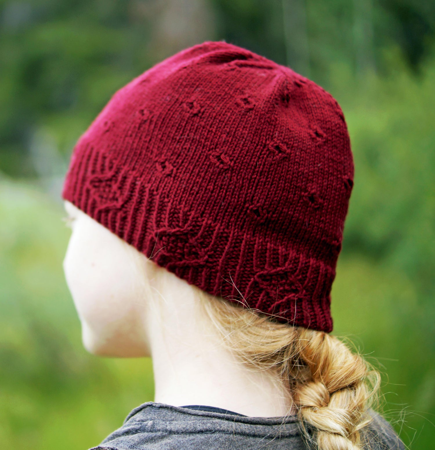 Cedarwood Hat - a knitting pattern - Payhip