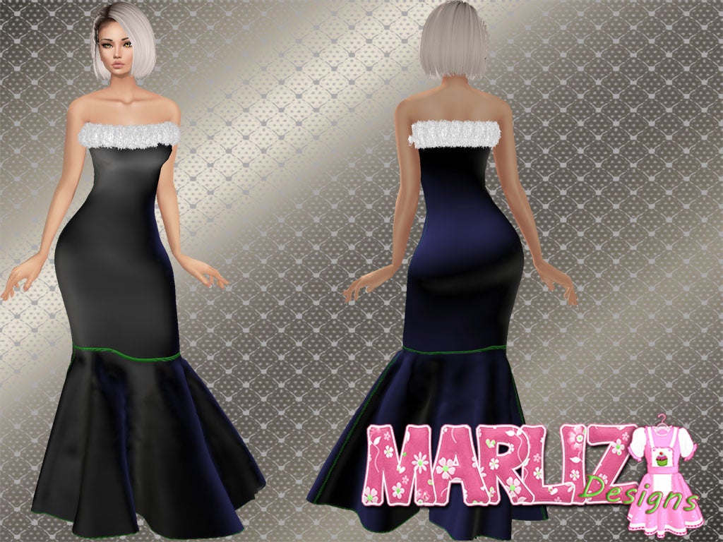 Imvu Mesh Gown with fur - Payhip