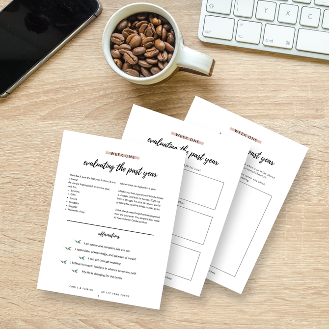 As The Year Turns: A Year-End Reflection + Planning Workbook - Payhip