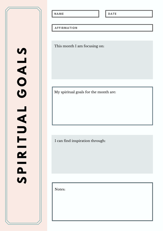 Spirituality Worksheet Bundle - Payhip