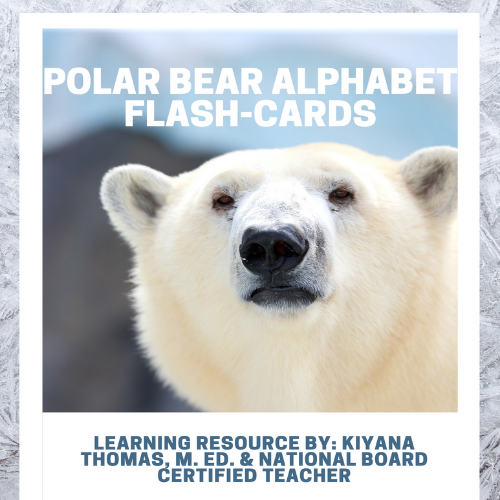 Polar Bear Alphabet flashcards - Payhip