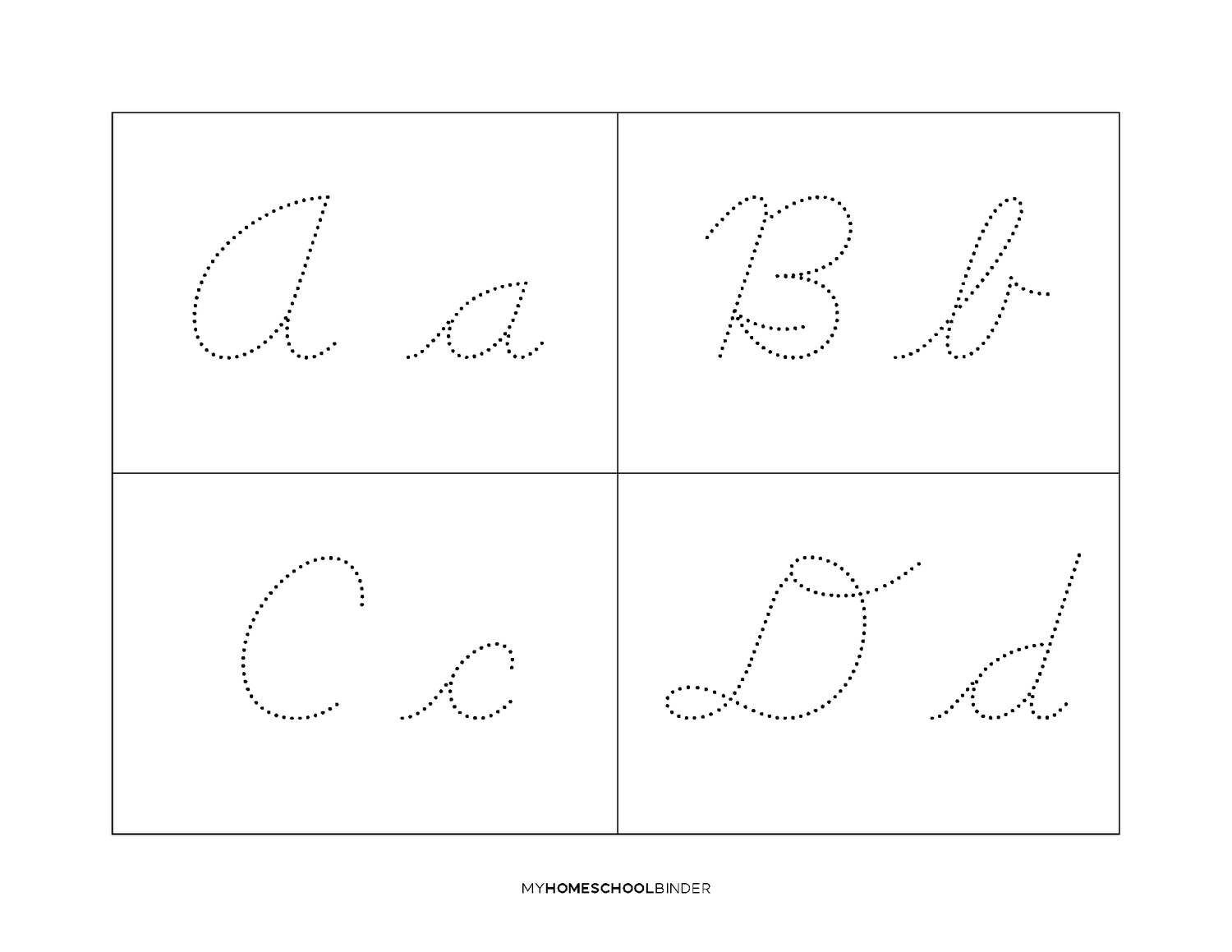 Tracing the Alphabet | Version: English | Logic of English Cursive - Payhip