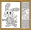 Rabbit Zentangle Coloring - Payhip