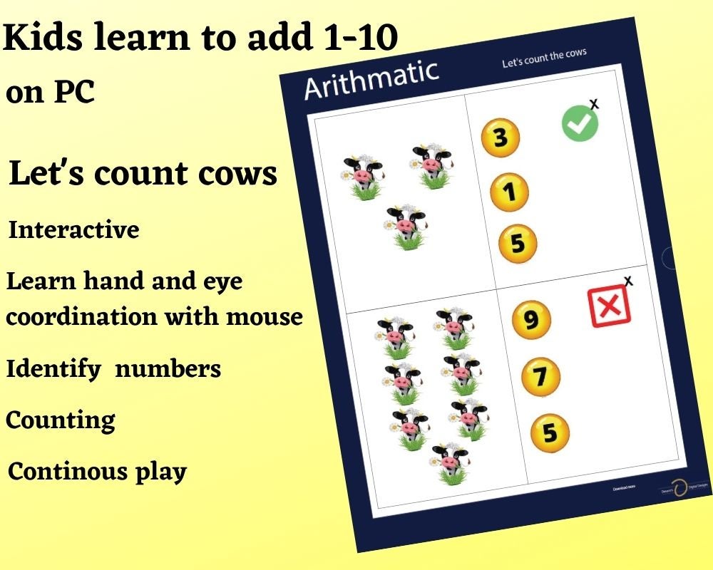 Let's count the cows - PC/Tablet - Payhip