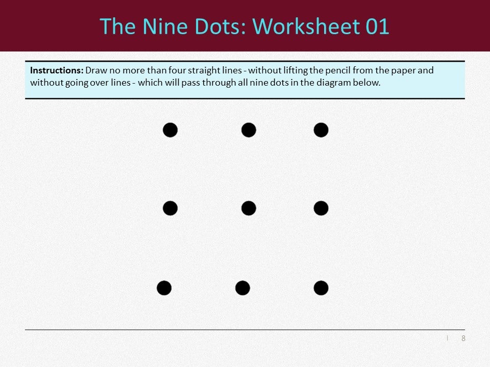 Teambuilder 29: The Nine Dots - Payhip