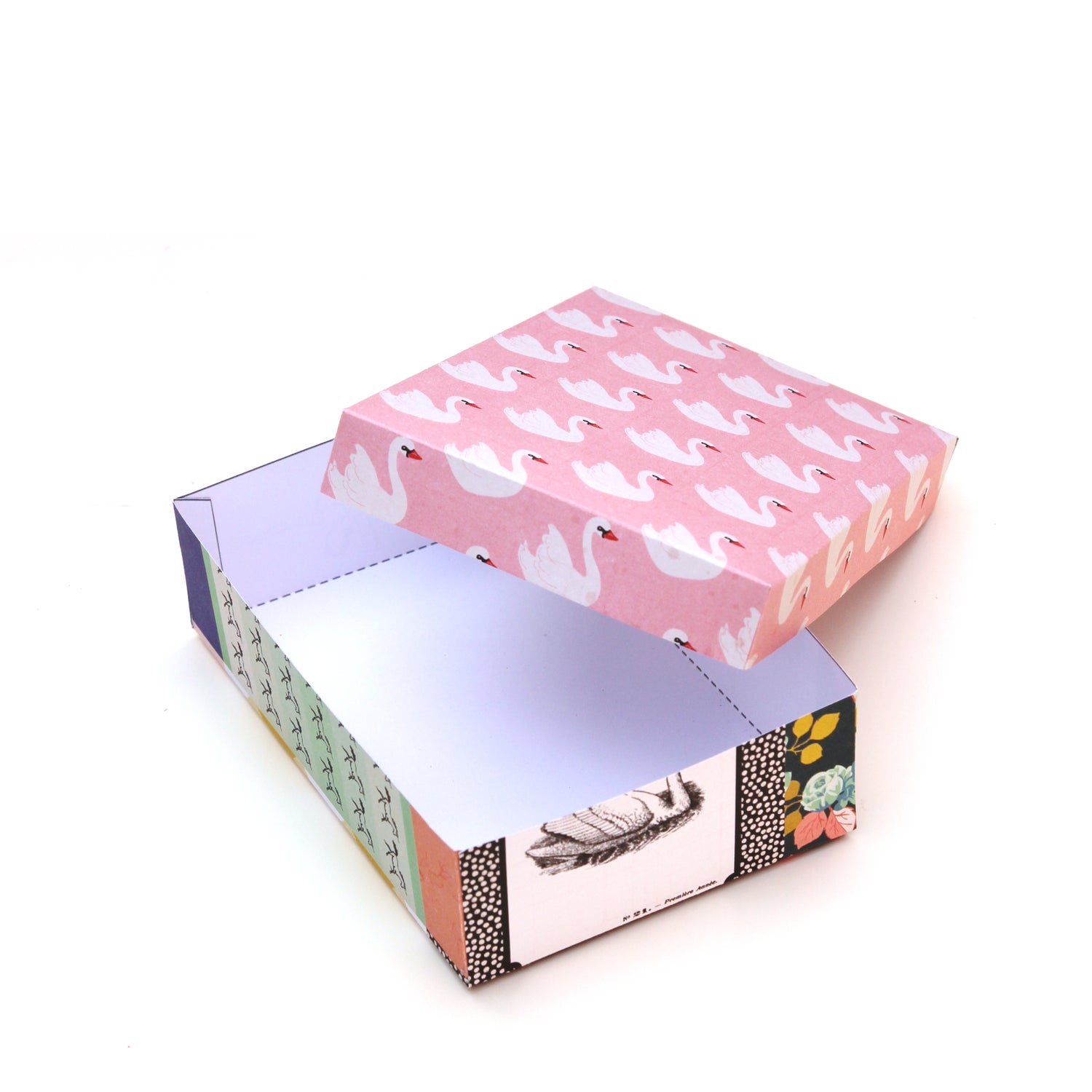 Flat Rectangle Gift Box With Lid - Payhip