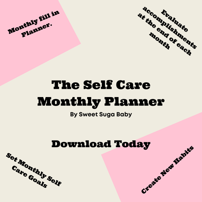 The Self Care Monthly Planner - Payhip