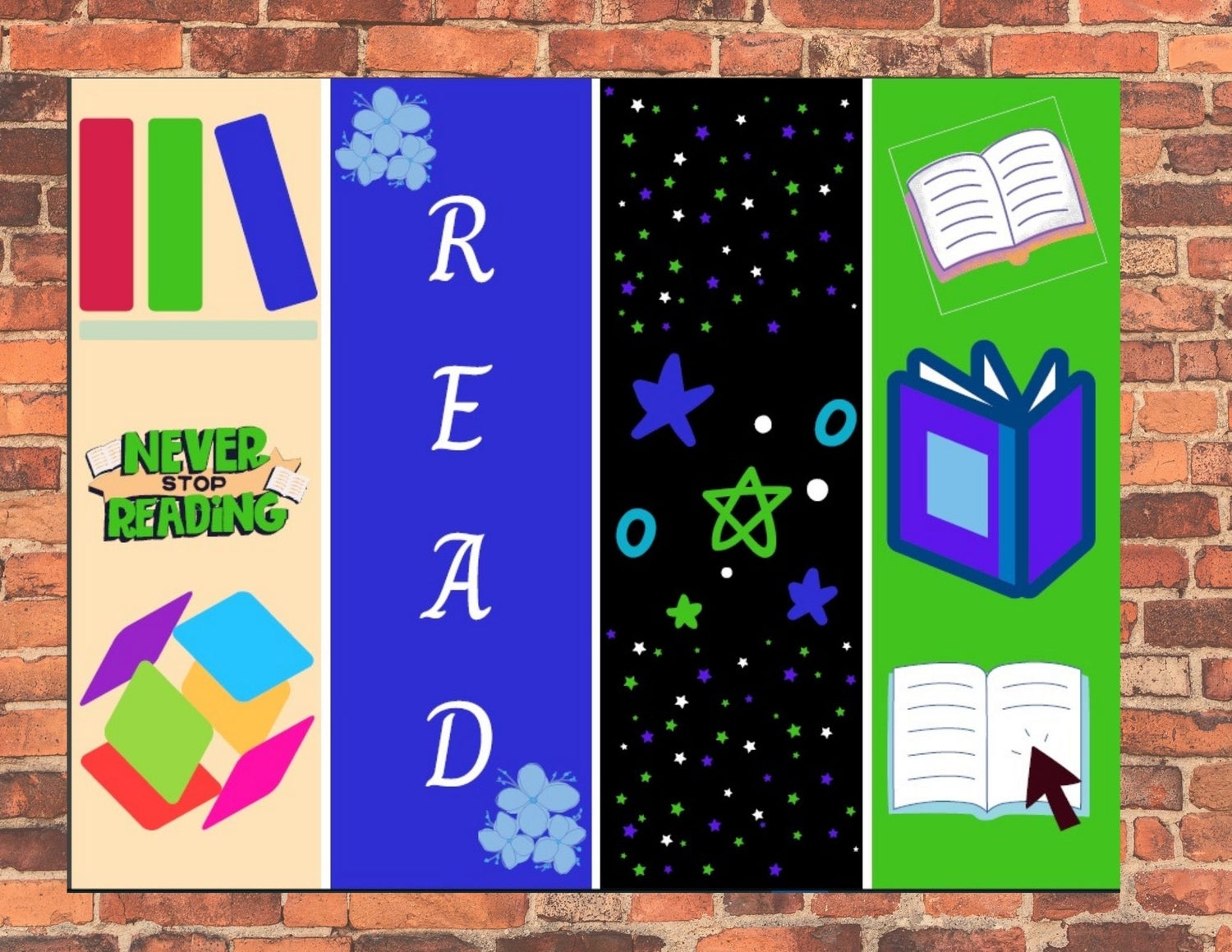 Printable Reading Bookmarks Set of 8 Bookmarks to Download - Payhip