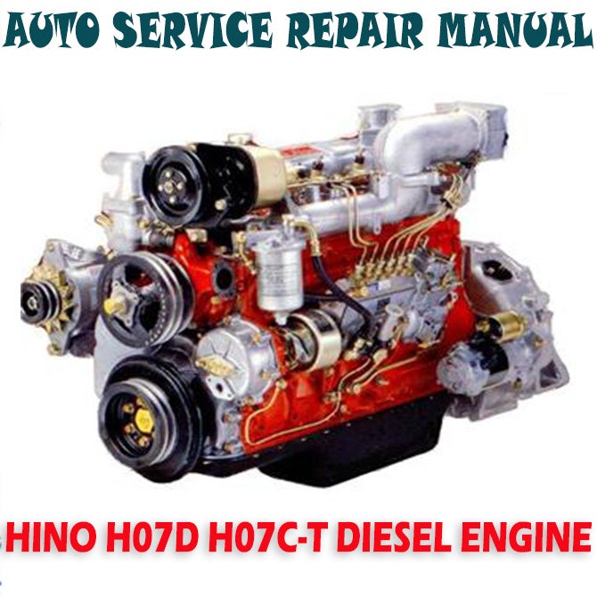 HINO W04D W04C SERIES DIESEL ENGINE WORKSHOP SERVICE REPAIR MANUAL (PDF ...