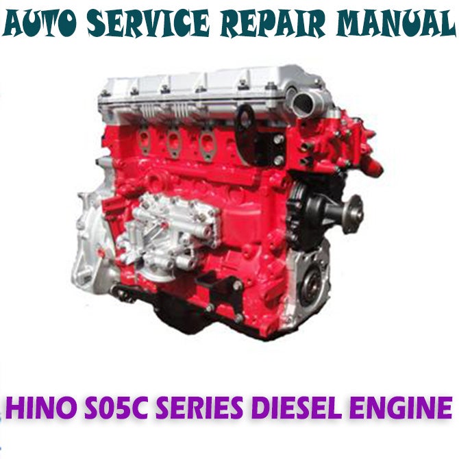HINO W04D W04C SERIES DIESEL ENGINE WORKSHOP SERVICE REPAIR MANUAL (PDF ...