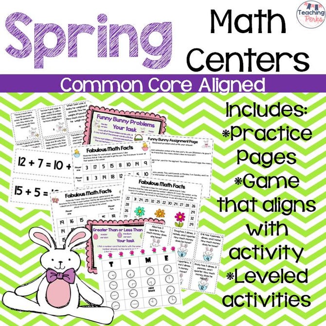 Seasonal Math and Literacy Center and Bundle for 1st-3rd - Payhip