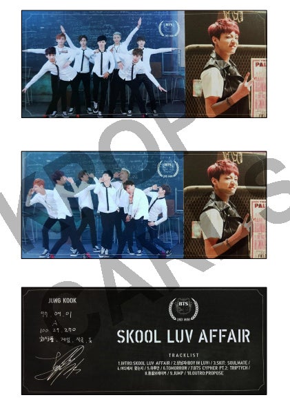 Skool Luv Affair Photocards