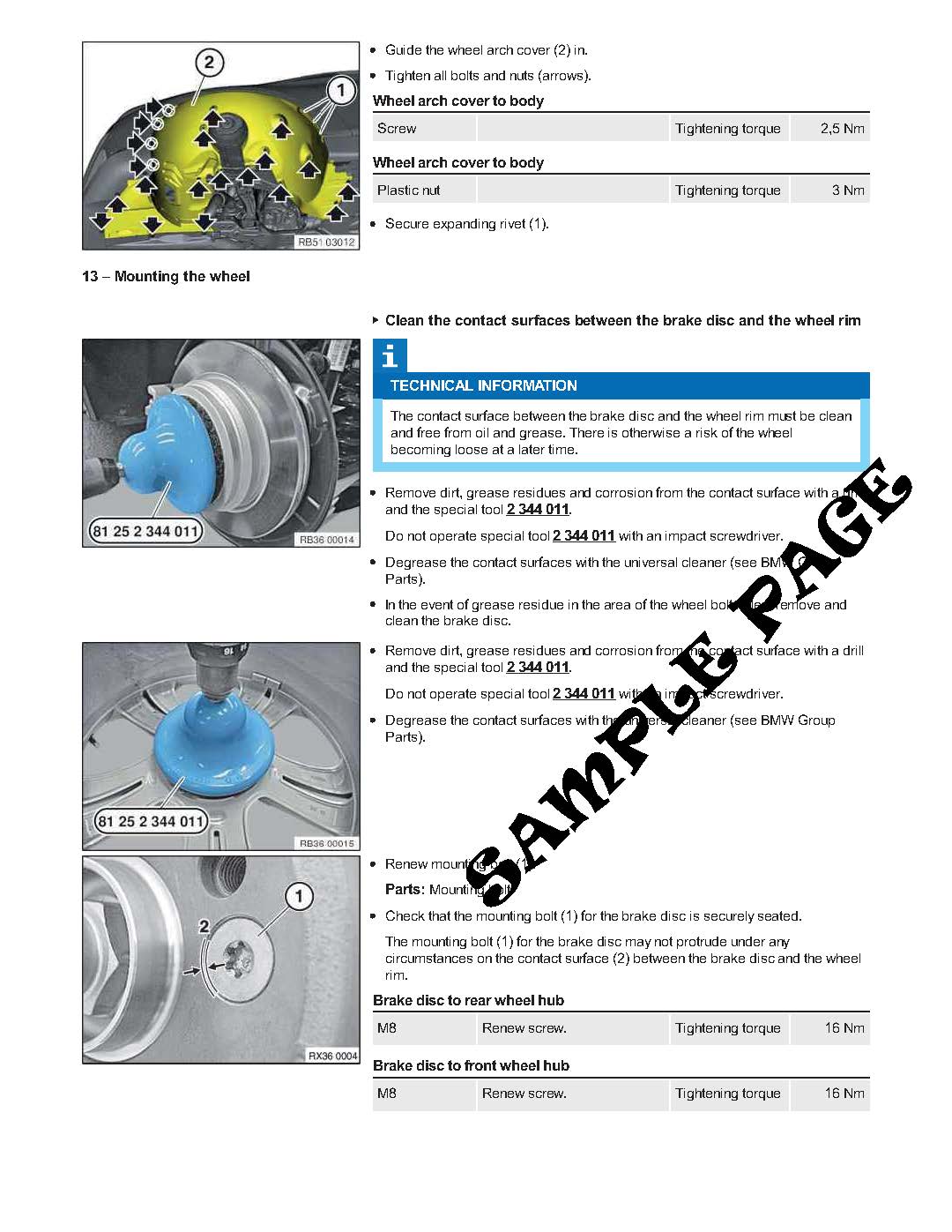 BMW 2 SERIES F45 ACTIVE TOURER 2014-2020 WORKSHOP SERVICE REPAIR MANUAL ...